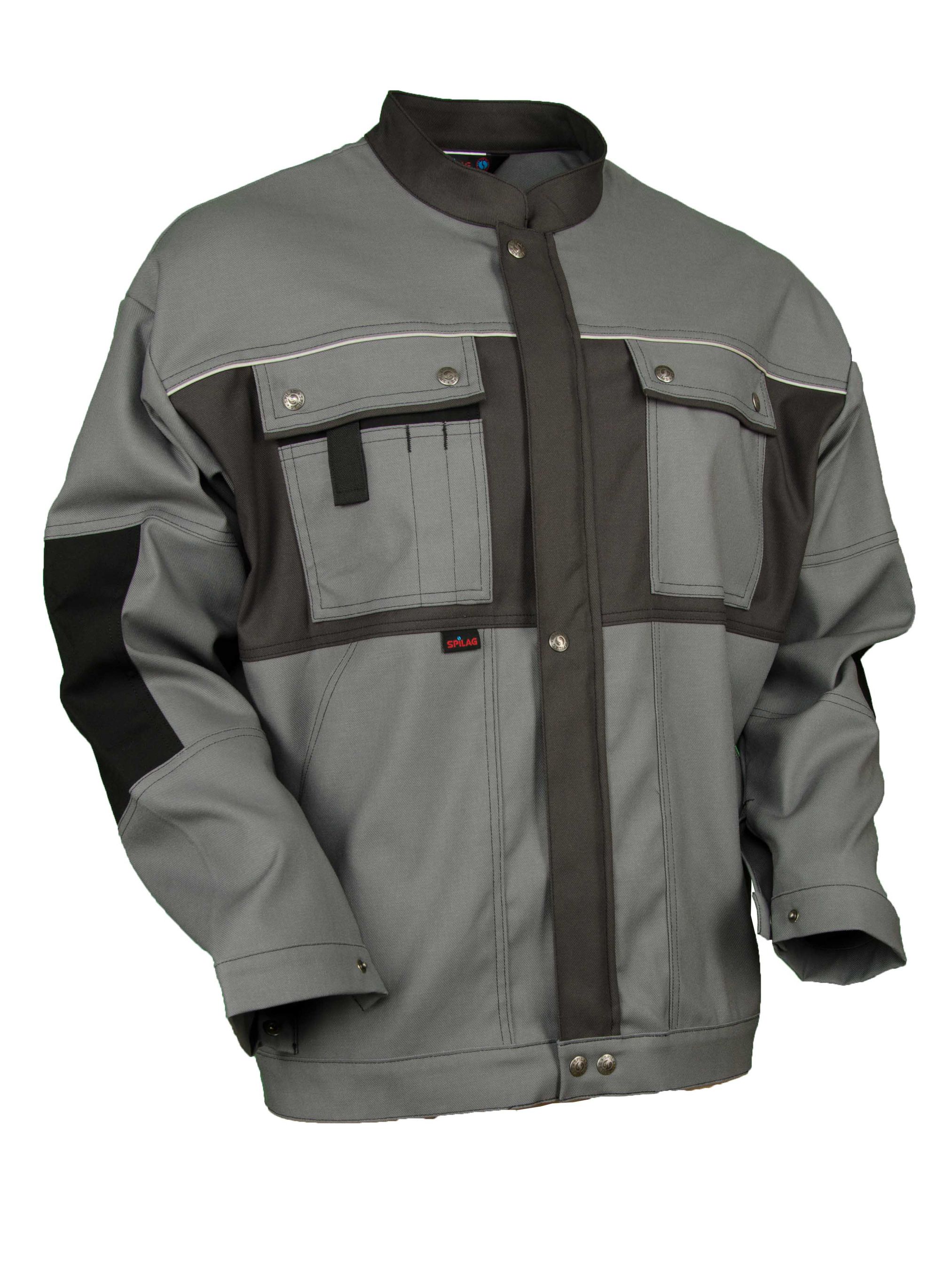 Bundjacke Powerline Diamantstretch mittelgrau - Spilag AG